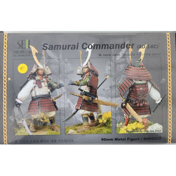 Seil [SH90002] Samurai Commander, 14th Century AD, 90mm – Model Matters