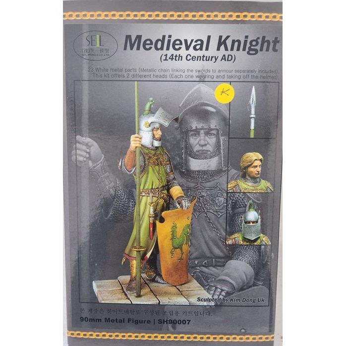 Seil [SH90007] Medieval Knight, 14th Century AD, 90mm – Model Matters