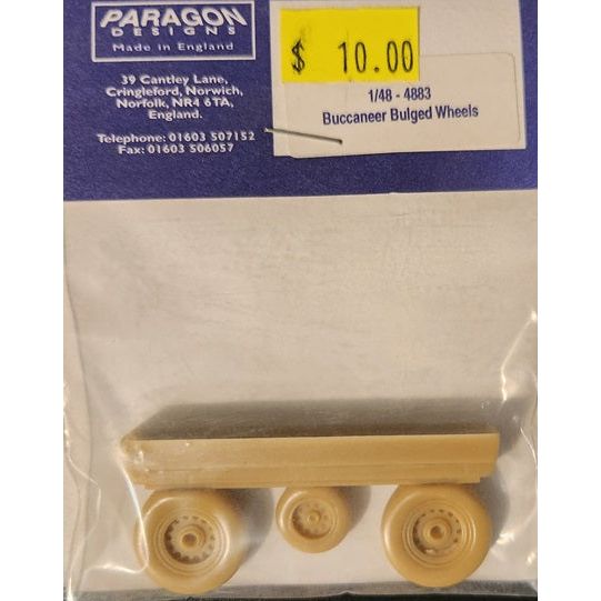 Paragon [48083] Buccuneer S.2B bulged wheels, 1/48 – Model Matters