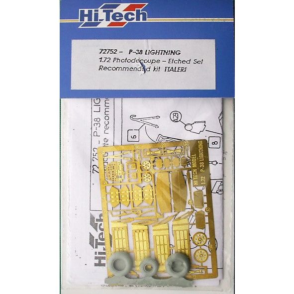 Hi Tech [72752] P-38 Lightning detail, 1/72 – Model Matters
