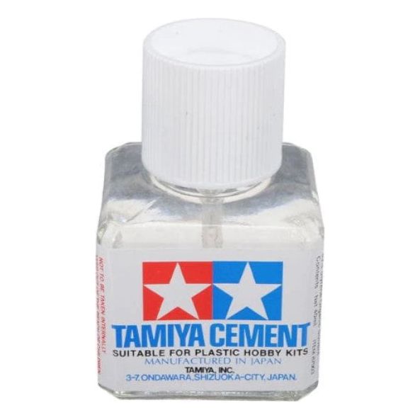Tamiya [87003] Liquid cement, 40ml – Model Matters