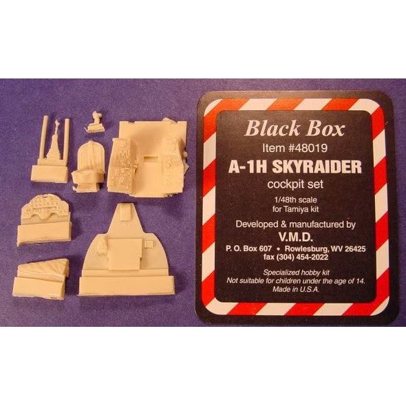 Black Box [48019] A-1H Skyraider cockpit, 1/48 – Model Matters
