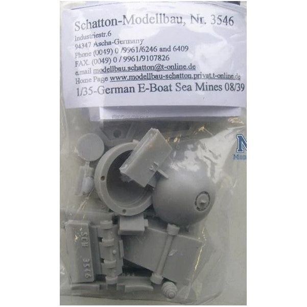 Schatton Modellbau, [3546], German Sea Mines M08/39 for S-100, 1/35 ...
