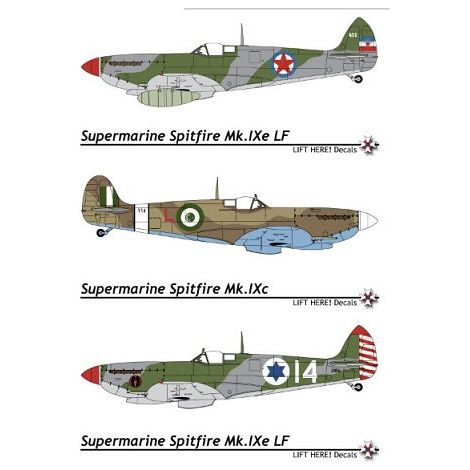 Lift Here [739-LH] 1948 War' - Egyptian & Israeli Spitfire Mk.IX's, 1 ...