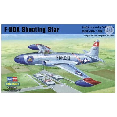 Hobbyboss, [81723] Lockheed F-80A Shooting Star, 1/48 – Model Matters