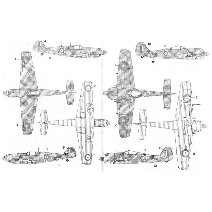 Propagteam [No.00172] Foreigners in Foreign Skys - captured Bf-109 & S ...