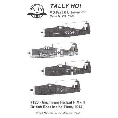 Tally Ho [7120] Hellcat (F6F) F.Mk.II, British East Indies Fleet, 1945 ...