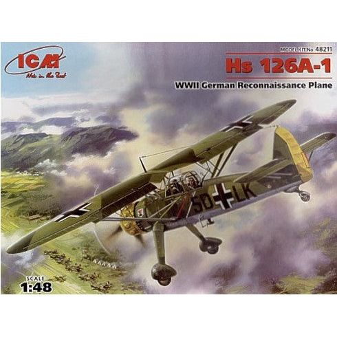 ICM, [48211] Henschel Hs-126A-1, 1/48 ↨ – Model Matters